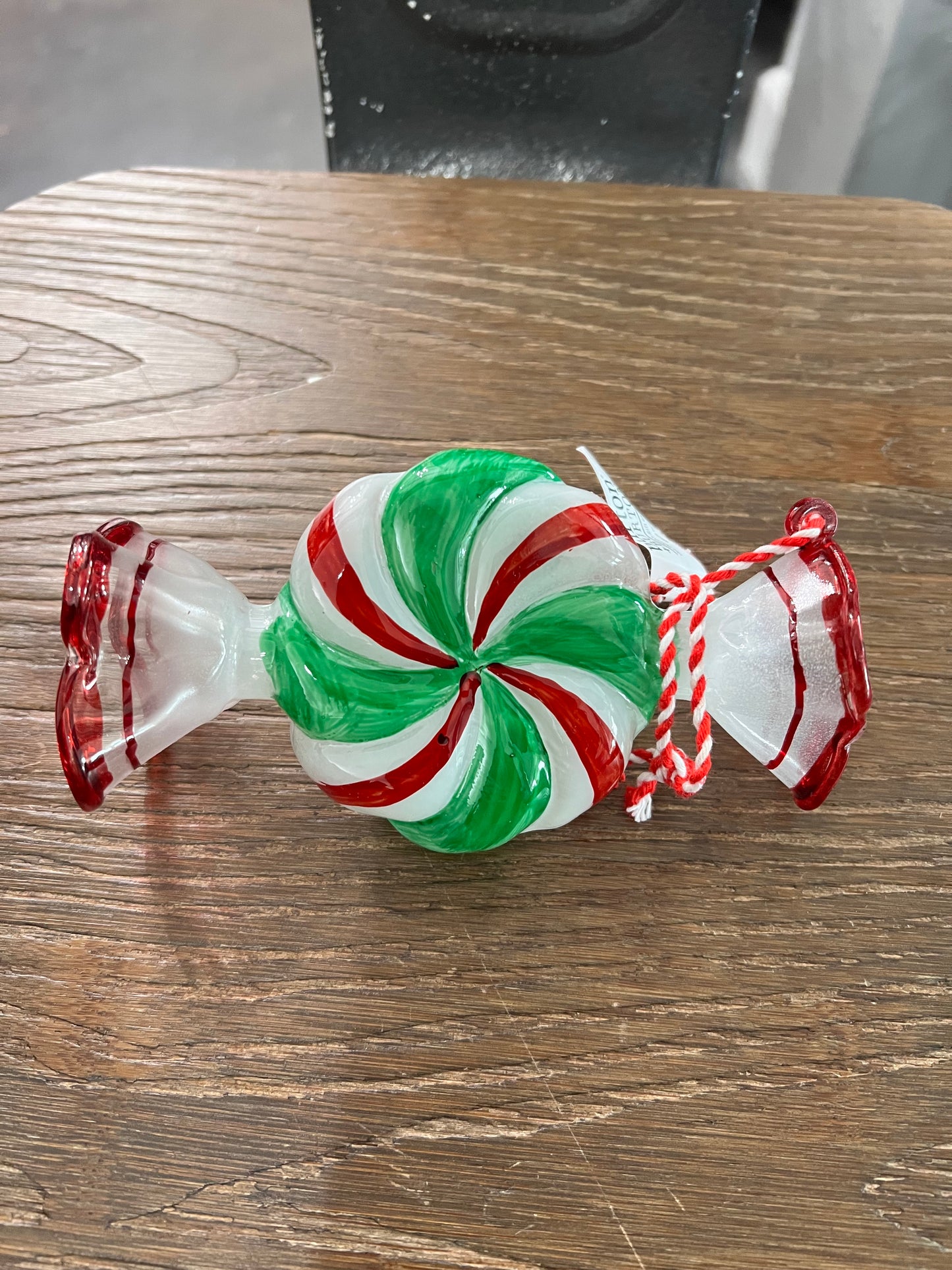 Round wrapped candy ornament – Design Haus Boutique